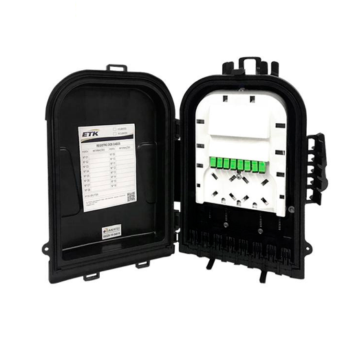 CAIXA DE TERMINAÇÃO ÓPTICA – CTO SLIM 16FO – ETK Telecomunicação